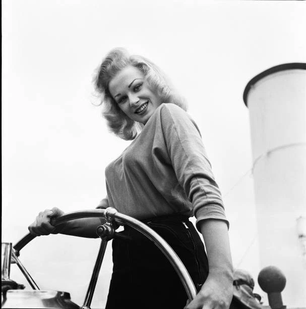 SABRINA POSES PICTURES on a ship Norma Ann Sykes better known as S- Old ...