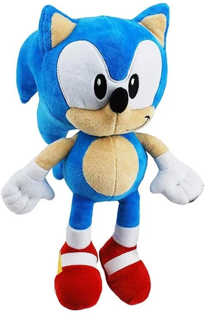 SONIC THE HEDGEHOG 12" Official Sega Gift Soft Plush Toy Teddy blue ...