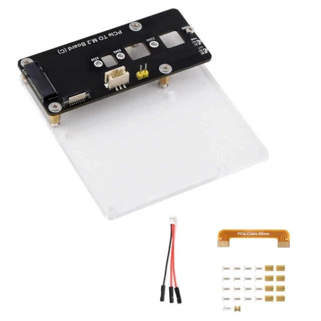 FOR RASPBERRY PI 5 from SSD PCIe to M.2 NVMe SSD Adapter Board ...
