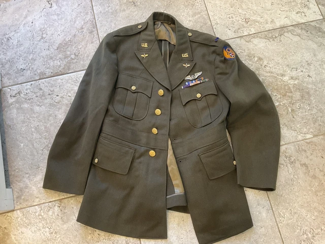 ORIGINAL WWII USAAF Glider Pilot Uniform - Flight Officer - 8Th Af Eto ...