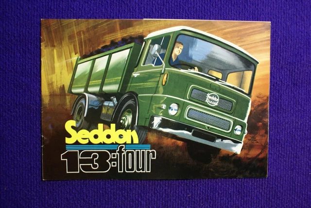 SEDDON DIESEL 13:4 Truck Lorry Chassis Brochure Specification 1965 £45. ...