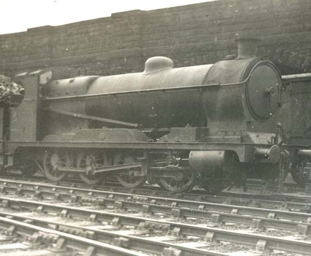 ANTIQUE TRAIN POSTCARD 5737 Steam Locomotive & Tender railway c1936 #77 ...