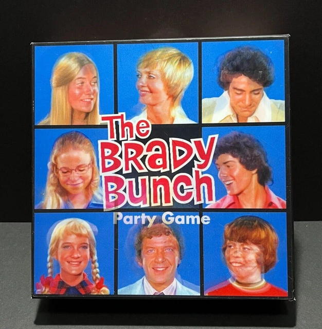 THE BRADY BUNCH Party Game Family Board Game Ages 9+ 3-8 Players ...