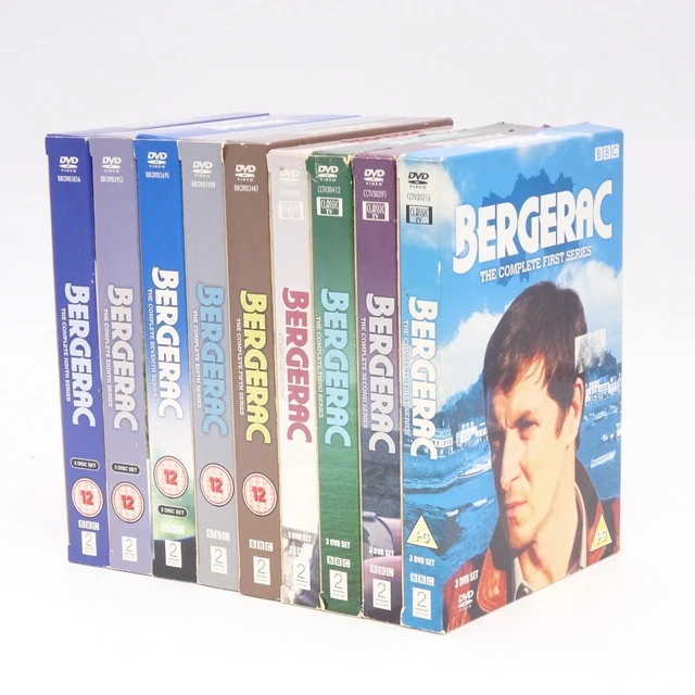 BERGERAC - THE Complete Collection 1-9 (DVD Boxset) £29.99 - PicClick UK