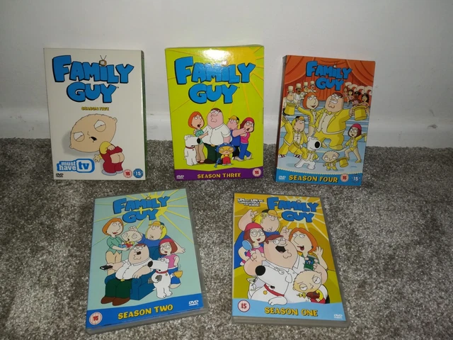 FAMILY GUY - Series 1-5 - Complete (Box Set) (DVD, 2010) £5.92 ...
