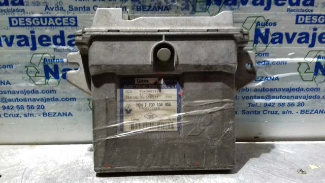 7700104956 CALCULATEUR MOTEUR Ecu / 7700111206 / Lucas / 174400 Pour Renault Cli EUR 43,56 ...