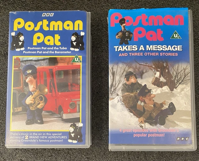 POSTMAN PAT VHS Video Tapes X 2 £16.12 - PicClick UK