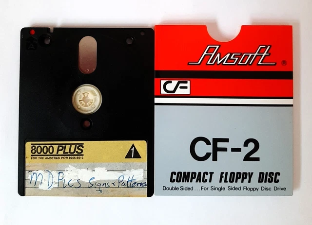 VINTAGE “8000 PLUS” 3-Inch Floppy Disc - Untested, Collectible Item. £5 ...