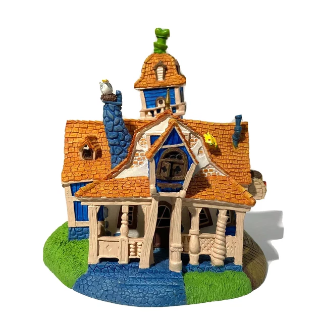 DISNEY MICKEYS TOONTOWN Goofy’s House Village Goofys Mouse Retired Rare ...