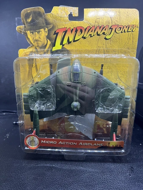 INDIANA JONES DISNEY Theme Park Exclusive Micro Action Airplane $100.00 ...