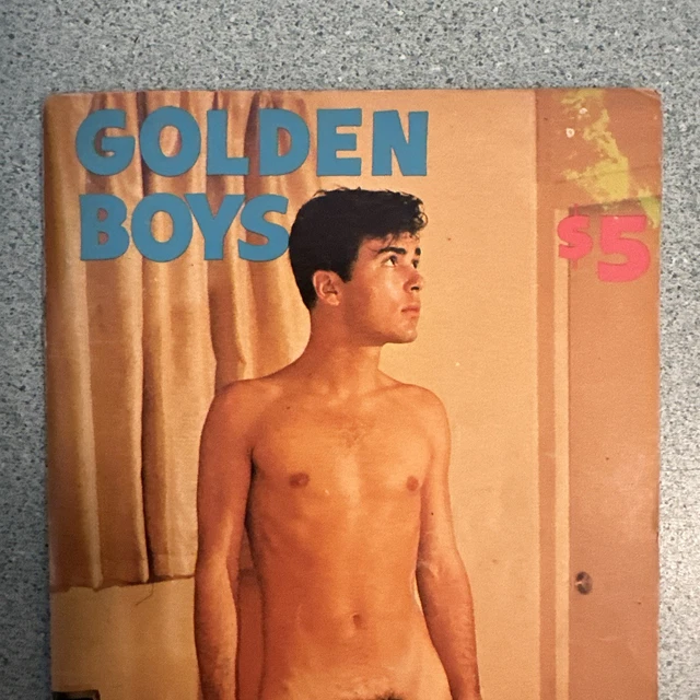 GOLDEN BOYS VINTAGE Male Beefcake Magazine LGBTQ Anatomy Studies Photos ...