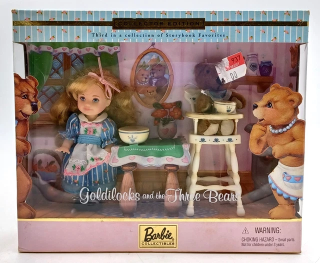 2000 BARBIE SHELLY (Kelly) Set: Goldilocks and the Three Bears / Mattel ...