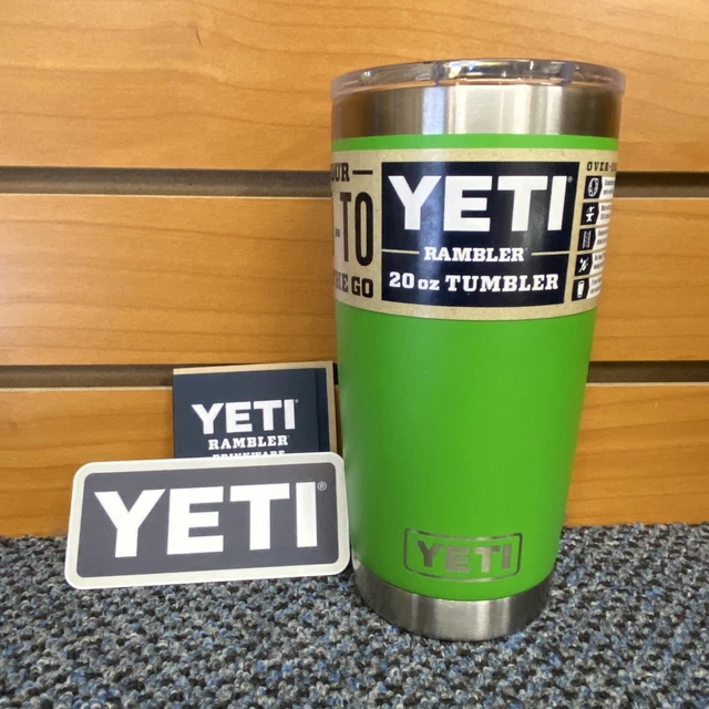 YETI RAMBLER 20OZ Tumbler with Magslider Lid -CANOPY GREEN- BRAND NEW ...