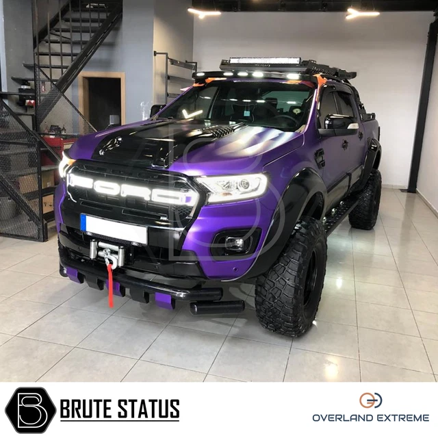 FORD RANGER T8 Wide Body Wheel Arches 2019+ Fender Flares (Overland ...