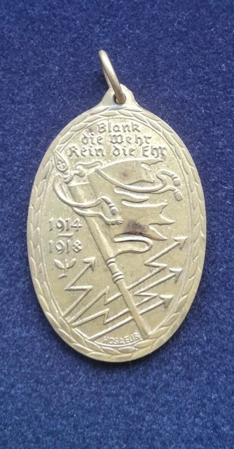 GERMAN KYFFHAUSERBUND WW1 War Commemorative service medal £15.09 ...