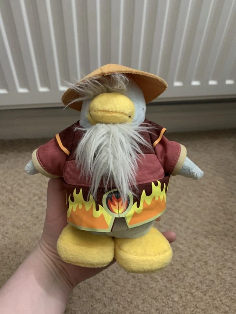 DISNEY CLUB PENGUIN Fire Sensei Plush Soft Toy Series 11 Dojo Master ...