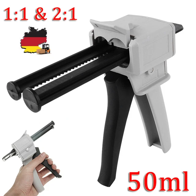 50ML HAND DOSING gun dosing gun light running gun mixing gun 1:1 & 2:1 ...