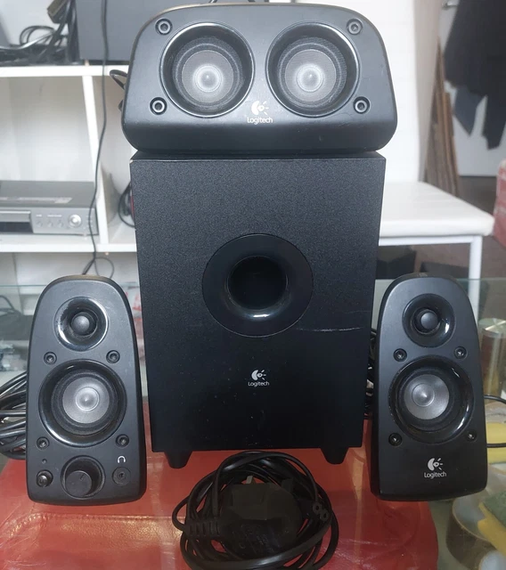 LOGITECH Z506 5.1 Surround Sound Multimedia Speaker System-4 Speakers £49.00 - PicClick UK
