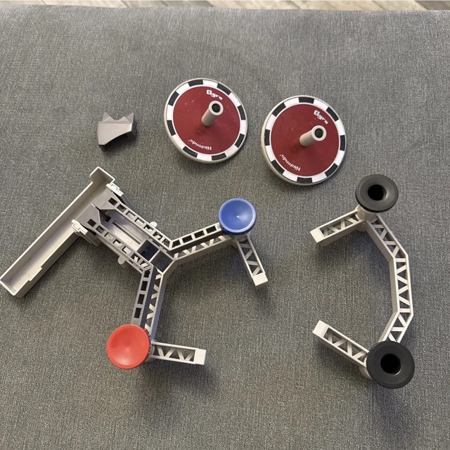 NINTENDO NES ROB The Robot Accessories Gyro Rail and Hand Grip R.O.B ...