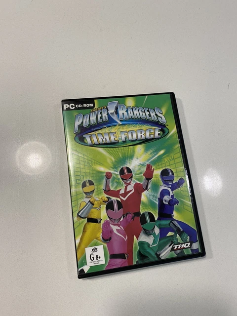 POWER RANGERS TIME Force PC CDROM Windows Arcade Game $12.00 - PicClick AU