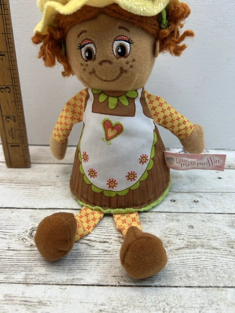 LITTLE MISS MUFFIN Cupcake Doll Soft Toy Orange Brown Green Jay at Play ...