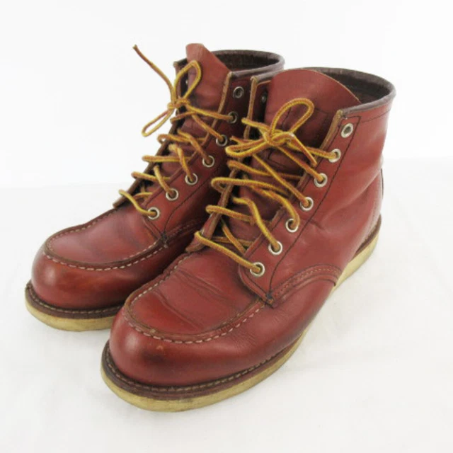 RED WING REDWING 14 Year Old Feather Embroidered Tag Irish Setter Boots ...