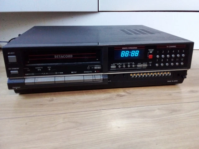 UNTESTED SANYO VTC-NX100 Betacord Betamax Video Player Recorder ...