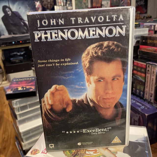 PHENOMENON JOHN TRAVOLTA-VHS Video Big Box-Ex Rental. EUR 8,50 ...