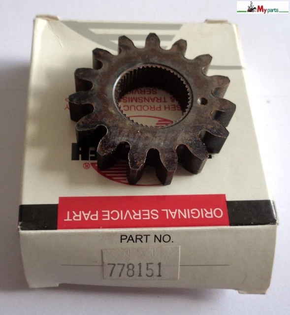 TECUMSEH PEERLESS GENUINE Spur Gear 15 Teeth OEM pn 778151 for 801030 ...