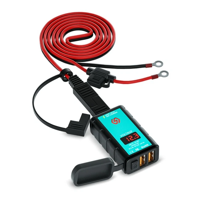 PRISE 12V POUR Triumph Trident 660 Lumitecs USB EUR 84,99 - PicClick FR