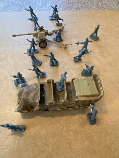 AIRFIX GERMAN Half track, 88mm, Matilda Tank with Infantry 1/72 £4.96 ...