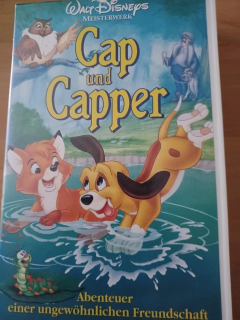 CAP UND CAPPER VHS Walt Disney Meisterwerke Hologramm Sammlerstück EUR ...