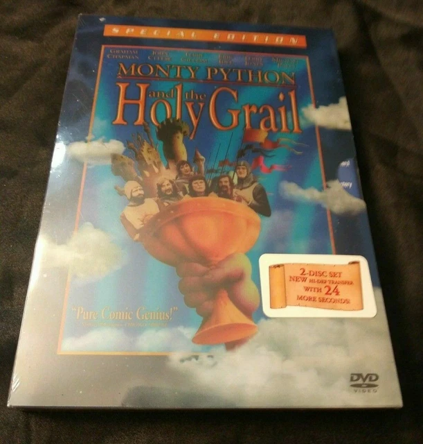 MONTY PYTHON AND the Holy Grail Special Edition DVD 2 disc set factory ...