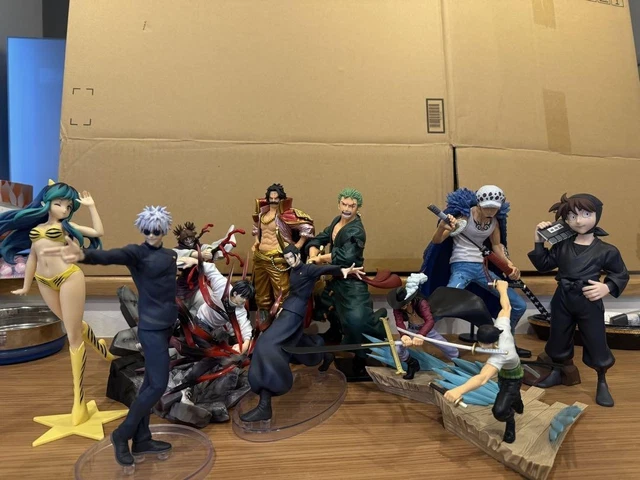 SET MISTO ANIME Jujutsu ONE PIECE Urusei Yatsura ecc. Lotto di 11 ...