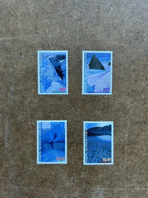 TERRITORIO ANTARTICO AUSTRALIANO. 1996 set 4v, dipinto x Christian ...