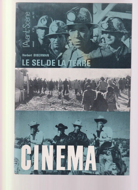 L'AVANT SCENE CINEMA N°115 Le Sel De La Terre / Petite Fleur De Megeve ...