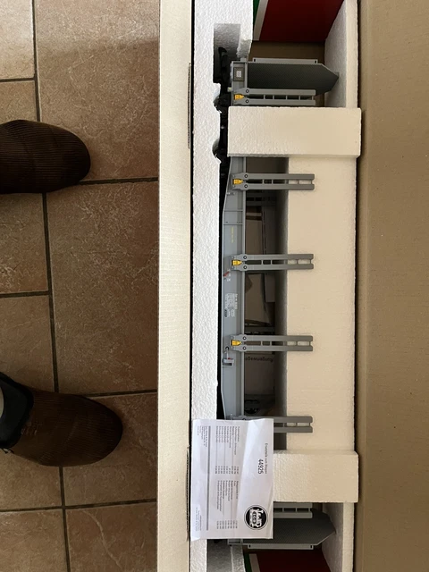 LGB 44925 DOPPEL-RUNGENWAGEN mit Stirnwand Sp-w 8355 RhB OVP Sammlungbereinigung EUR 245,00 ...