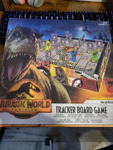 JURASSIC WORLD, TRACKER board game EUR 10,50 - PicClick FR