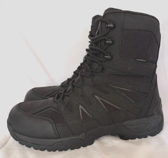 DENALI BLACK TACTICAL Steel Toe Waterproof Combat Boots Size 10 Style ...