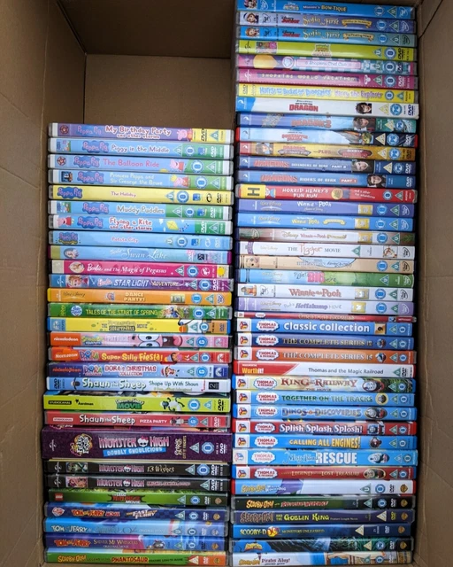 HUGE CHILDREN'S PRE-SCHOOL DVD Bundle / Random Compilation / Collection ...
