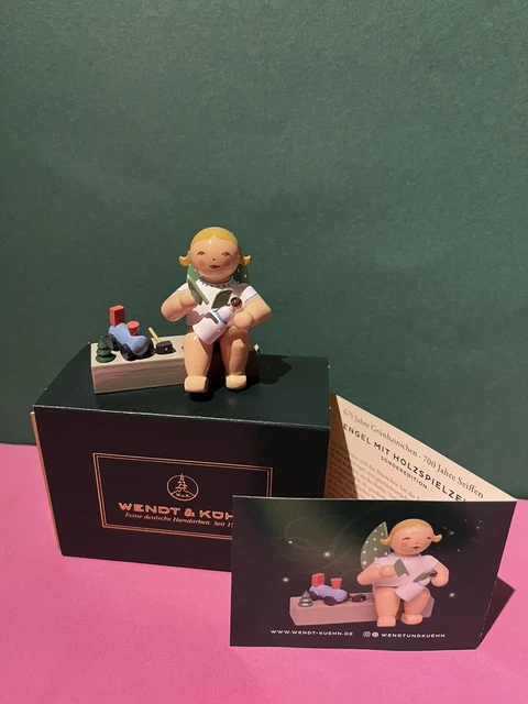 WENDT & KÜHN Sonder Jubiläums Engel Edition mit Spielzeug Seiffen ...