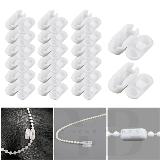 BLIND PULL CORD Connector Clips for Plastic Chain Roller, Roman ...