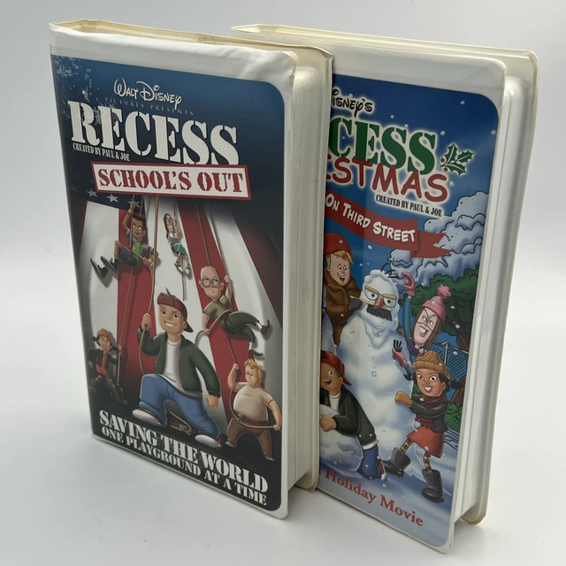 RECESS SCHOOLS OUT Christmas VHS Lot (VHS, 2001) £13.44 - PicClick UK