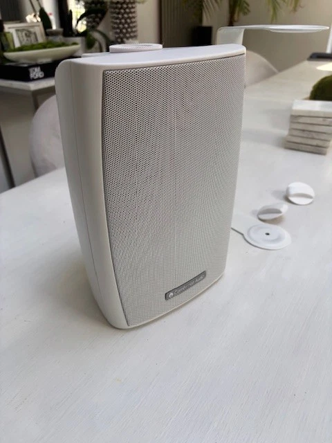PRE-OWNED - 2 no Cambridge Audio ES20 Outdoor Speakers with Wall Brackets £156.67 - PicClick UK