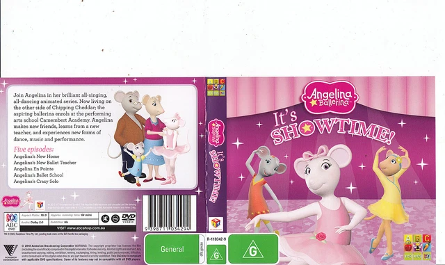 ANGELINA BALLERINA-IT'S SHOWTIME-5 Episodes-Children Angelina Ballerina ...