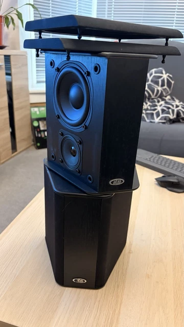 ELTAX HT-2 BIPOLAR Hi-Fi Speakers, Black, 4-- 8 Ohm, Wall Mount, Pair £ ...