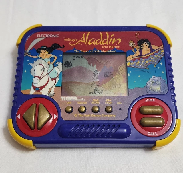 1994 TIGER ELECTRONICS Disney's Aladdin The Series: The Tower Of Gold ...