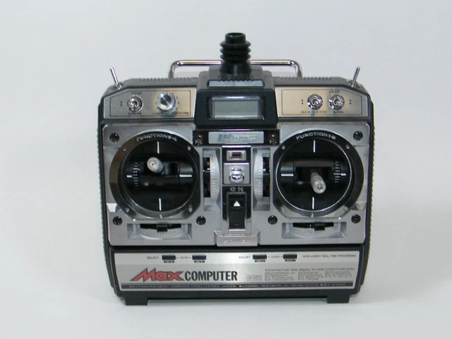 PCM MAX COMPUTER Jr Radio Control Helicopter Transmitter EUR 37,07 ...