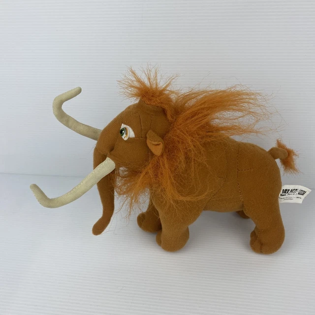 ICE AGE WOOLLY Mammoth Plush Manny 9" Dawn Of Dinosaurs Brown Soft Animal Toy $24.90 - PicClick AU