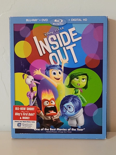 DISNEY'S PIXAR INSIDE Out (Blu-ray) 3-disc Special Edition £12.13 ...